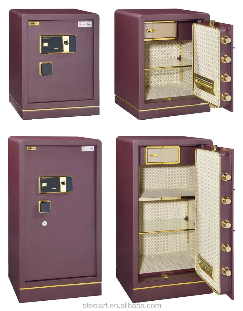 Golden Color Big Safe Box Electrical Lock Safe Box - Buy Golden Safe ...