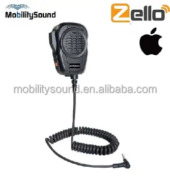 Heavy Duty Speaker Microphone For Zello Ios Android Walkie Talkie App ...