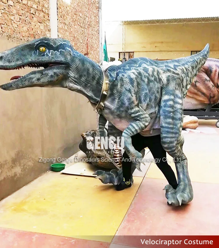 Velociraptor Costume for Carnival - Dino Fun & Fashion