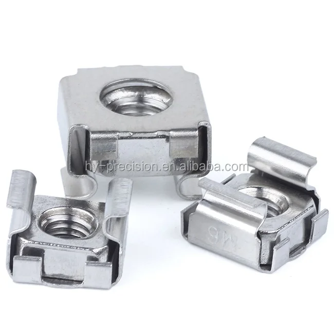 Stainless Steel Cage Nut - M4 M5 M6 M8 - ISO 9001 Certified