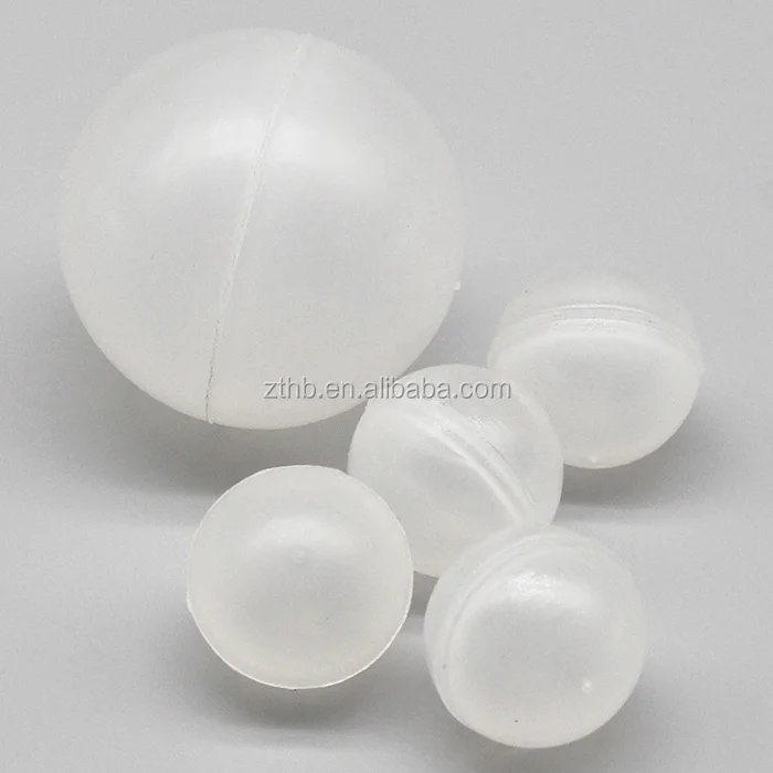 White Clear Plastic Round Ball Polyethylene Floating Hollow Ball - Buy ...