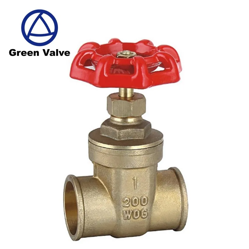 Gutentop DN15 DN20 DN25 steam gate full bore copper valve/female brass ...