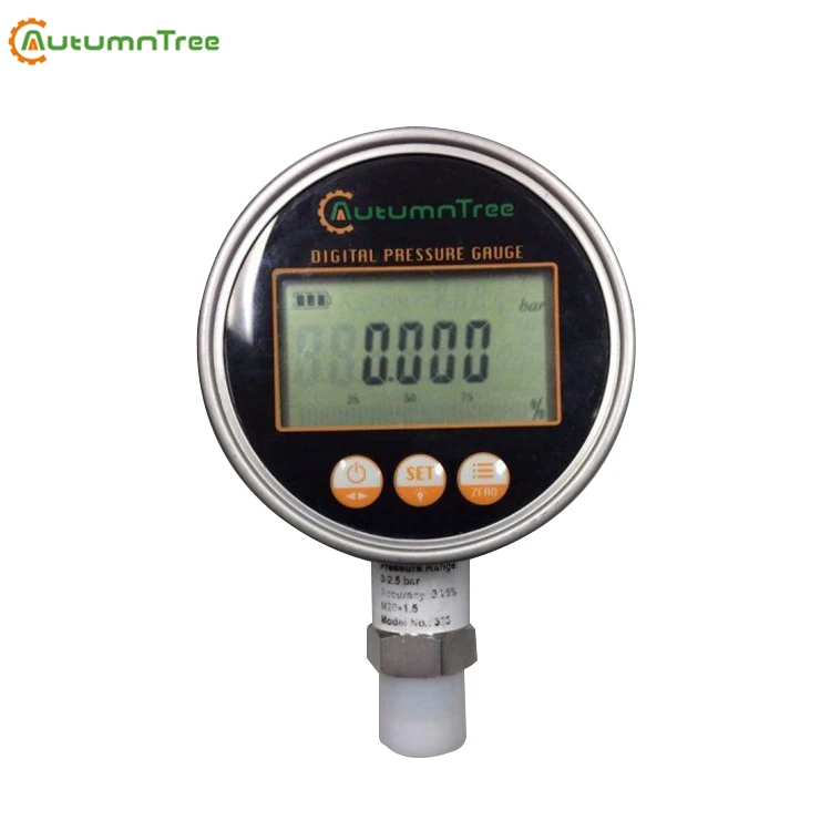 Standard Vacuum High Pressure Small Digital Air Pressure Gauge - Buy ...