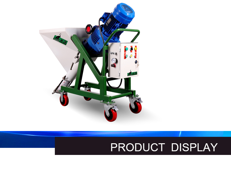 Portable Rotor Stator Pump for Mortar, Plaster & Cement