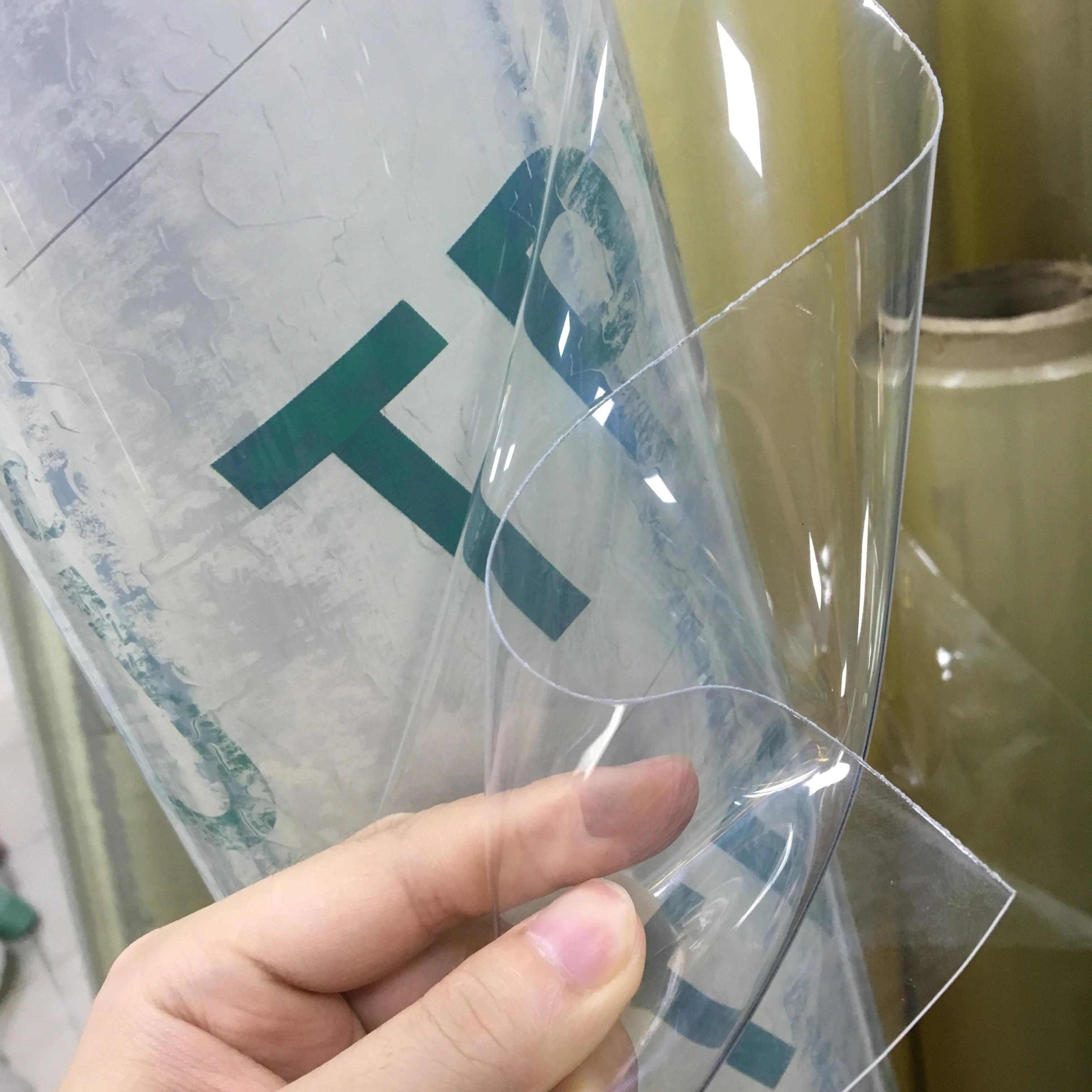 0.7mm Thermoplastic Polyurethane Film Transparent Tpu Film For Table ...