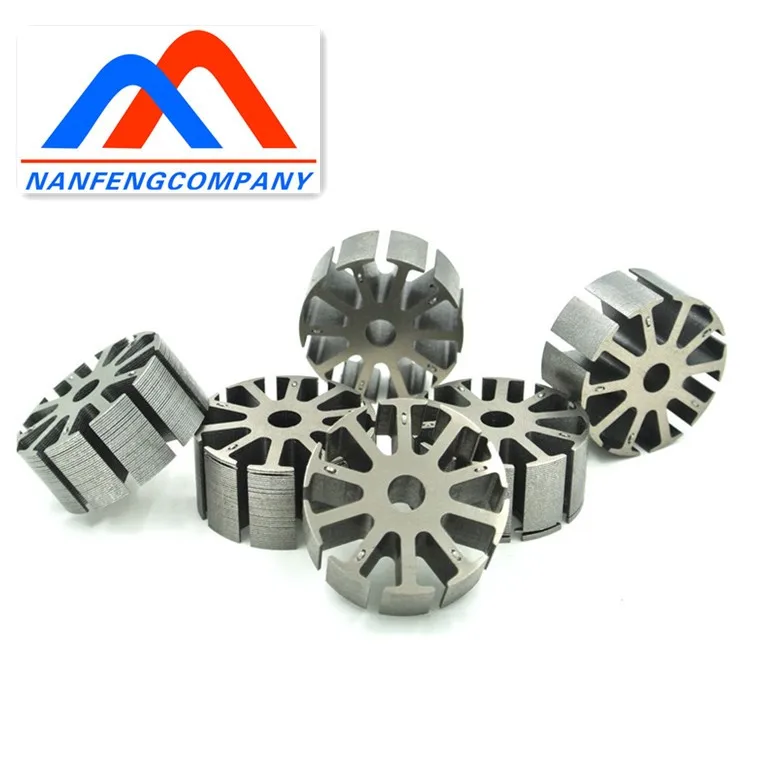 Stack-able Silicon Steel Rotor and Stator Sheets for Motors