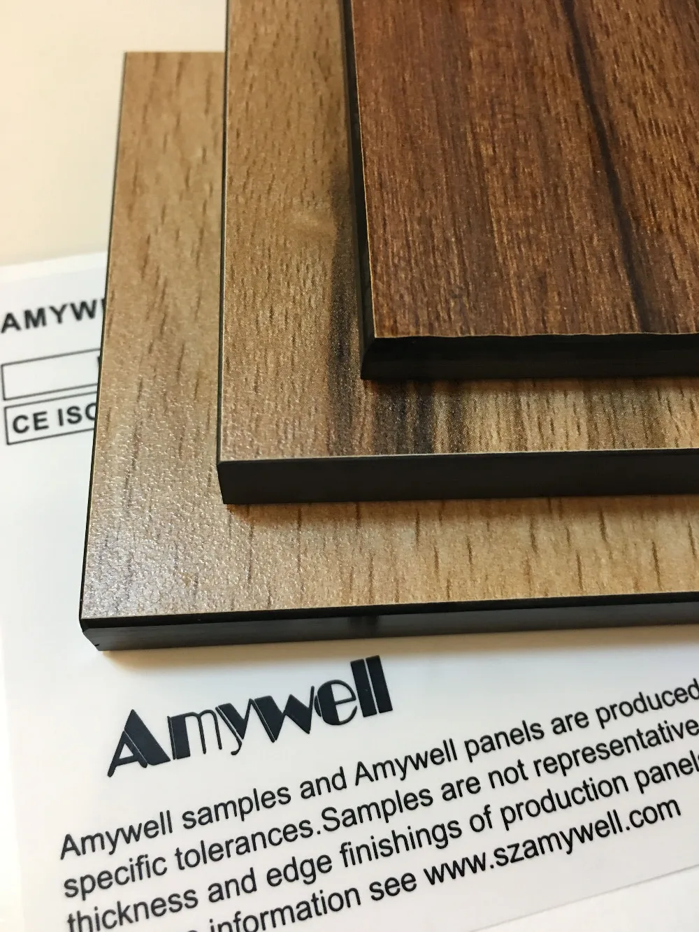 Amywell Fire Resistant Textured Compact Laminate Wood Grain Wall ...