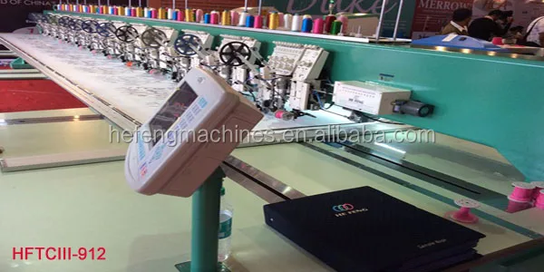 12 Heads 9 Colors Hefeng Coiling Cording Computeriezd Embroidery ...