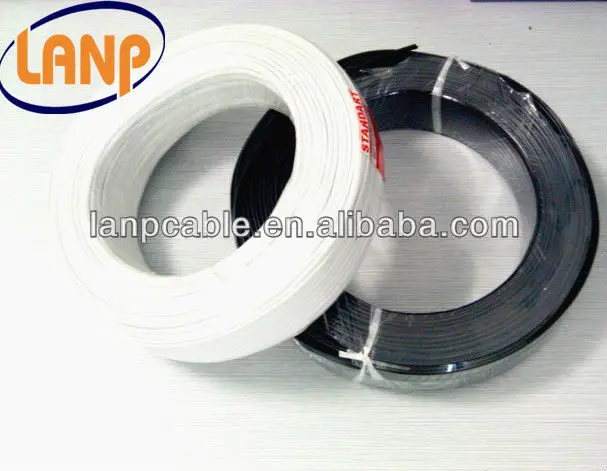 4c 6c Round Telephone Cable Adapt To Rj11 Connector - Buy 6 Cores Round ...