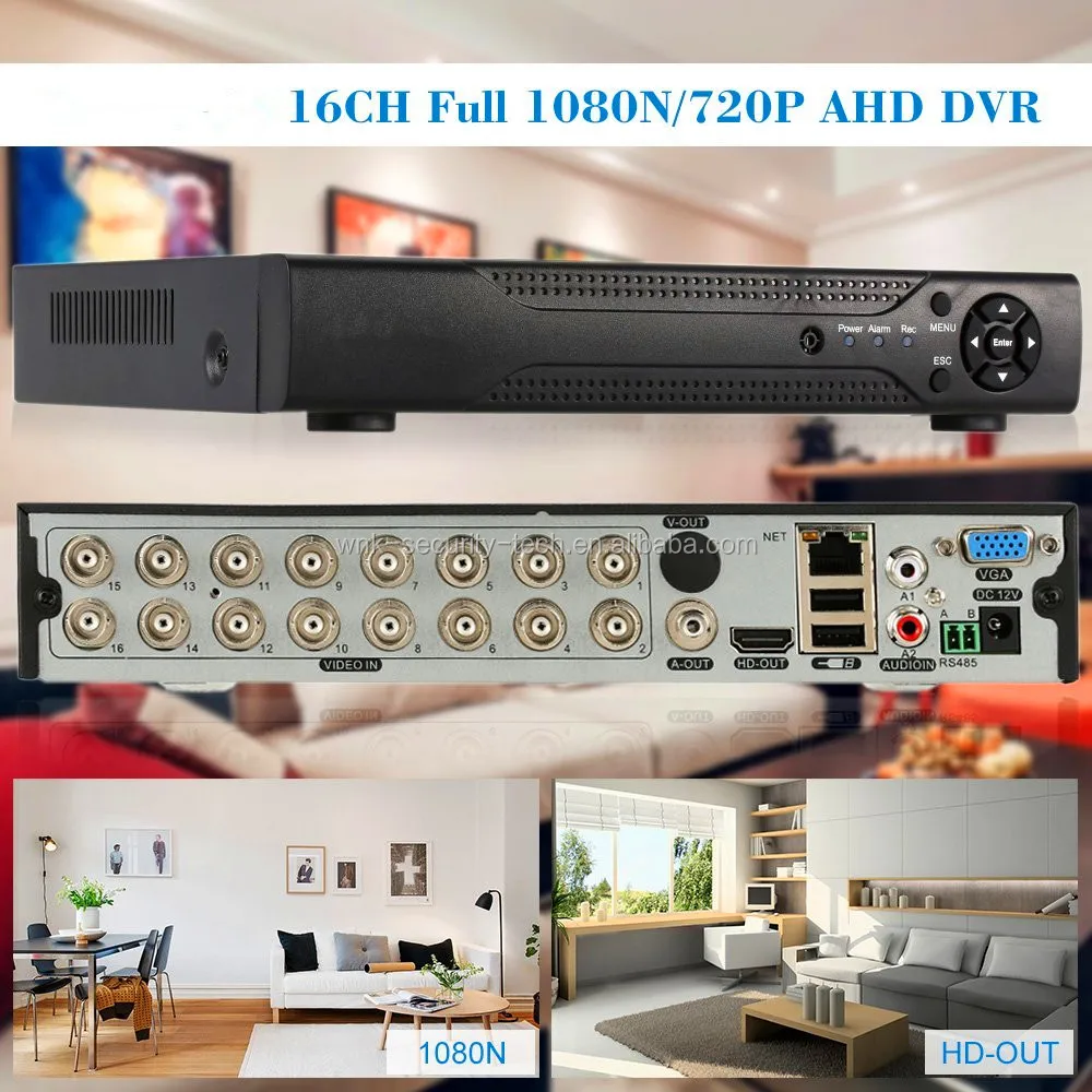 IP CCTV Camera 16 Channel Network HD DVR Kit - Outdoor Security