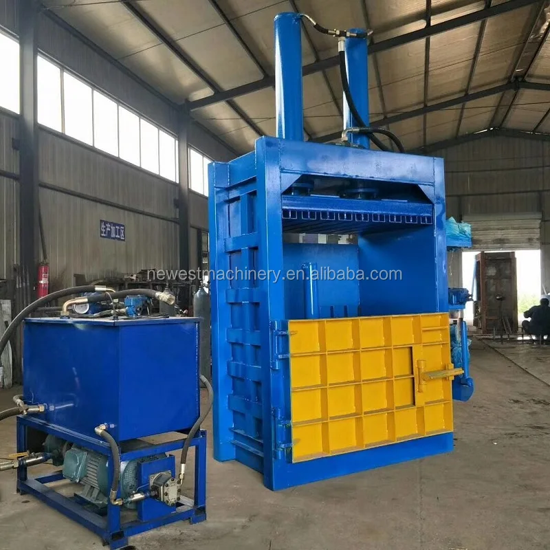 Hydraulic Cardboard Box Baling Press/scrap Paper Baler/hydraulic ...