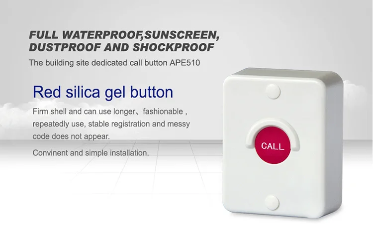 Wireless Patient Call Bell - Efficient Nursing Solutions