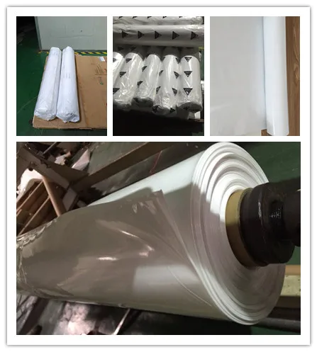 6 Mil Heavy Duty White Plastic for Ice Skating Rink Liners