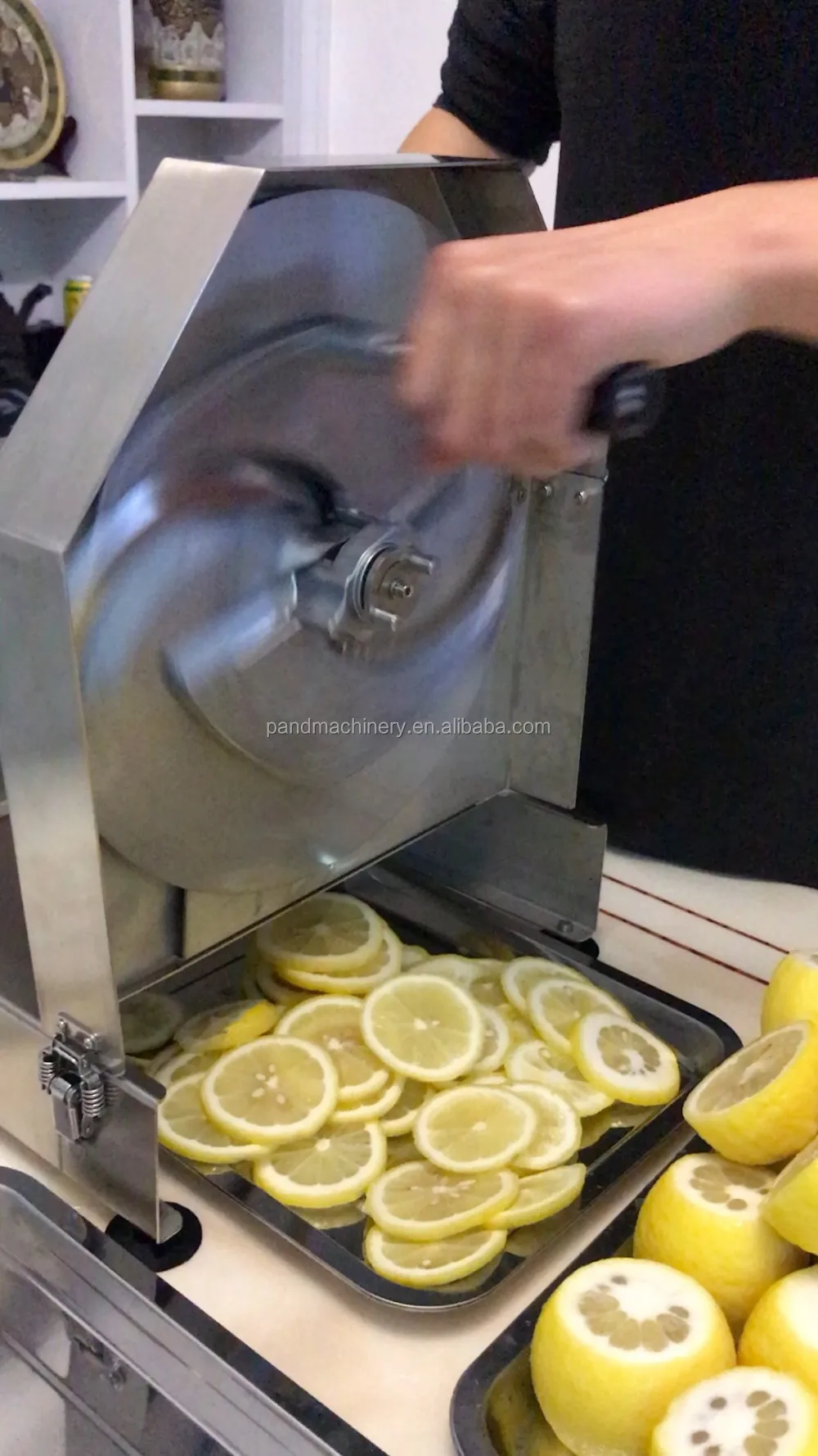 Hand apple Lemon mango Kiwi Dragonfruit Onion Slicing Cutting Machine ...