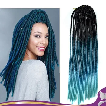 2017 New Arrivals 20 Inch Faux Locs Dreads Crochet Goddess Faux Locs ...