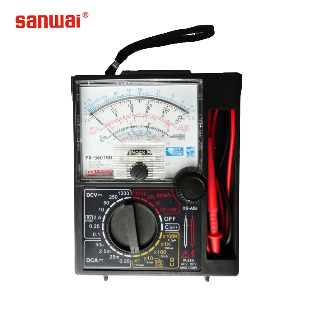 China Factory Oem/odm Analog Multimeter With Model Name Yx-360trd And ...