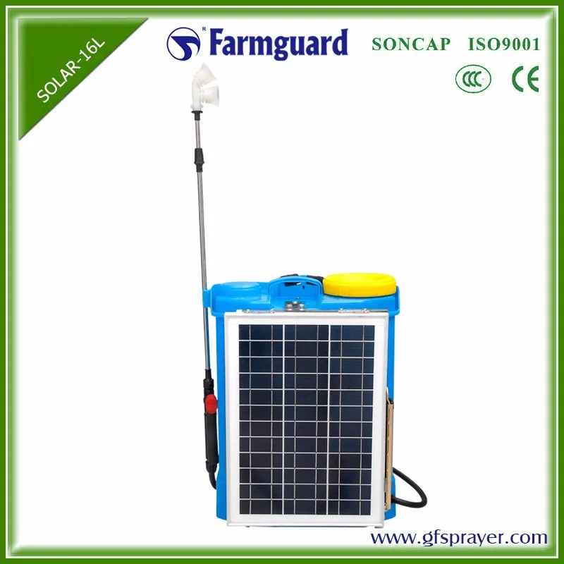 High Efficacy Knapsack Solar Power Sprayer for Agriculture