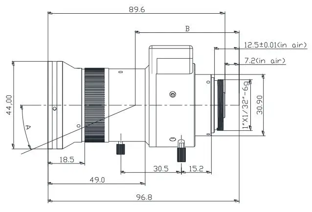 F1.6 Dc Auto Iris 5-100 Mm 2mp 5.0mm To 100mm Cs Mount Varifocal 20x ...