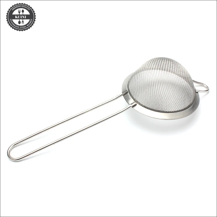 Stainless Steel Mesh Strainer With Long Handle - Buy Mesh Strainer ...