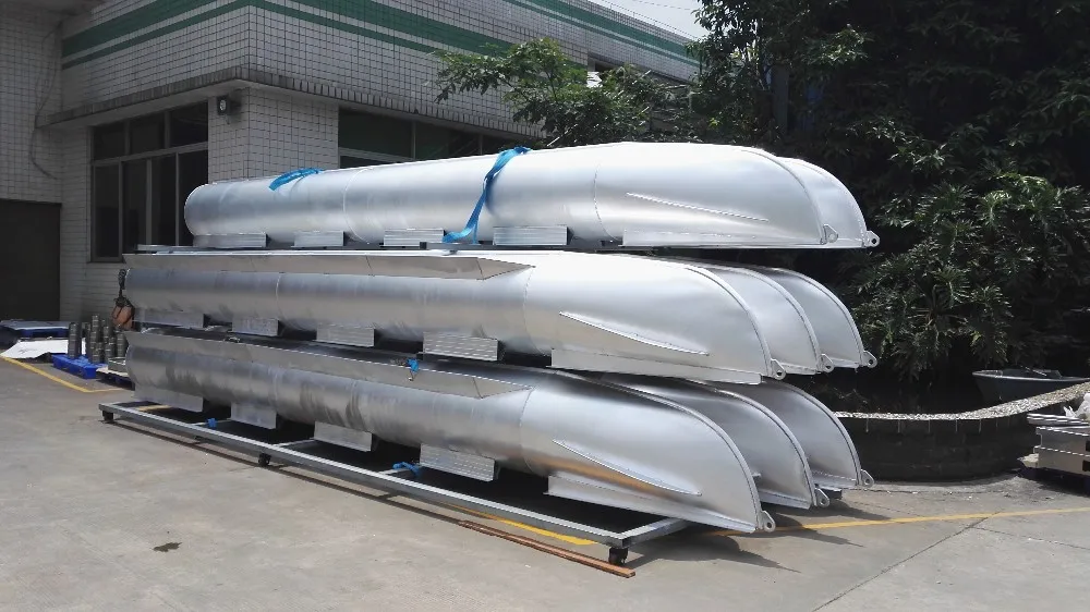 DIY Wholesale Aluminum Floating Houseboat Pontoon Tubes