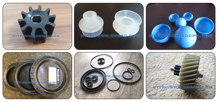 Customized Good Elastic Heat Resistant Silicone Rubber Buffer Spacer ...