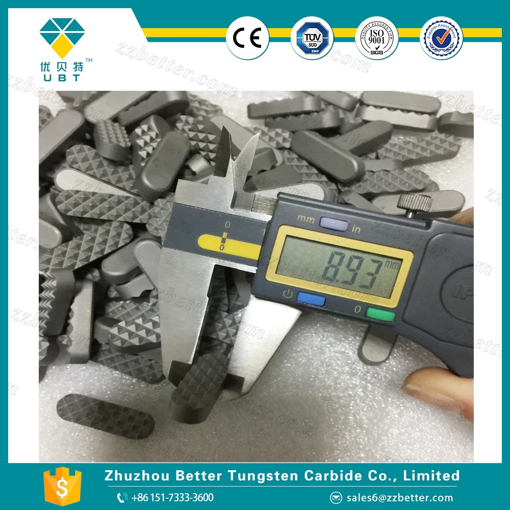 Carbide Gripper &jaw Insert For Chuck Jaws In Mining And Diamond ...