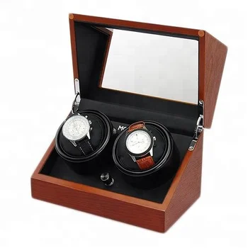 High End Wooden Rotating Watch Display Case - Buy Rotating Watch ...