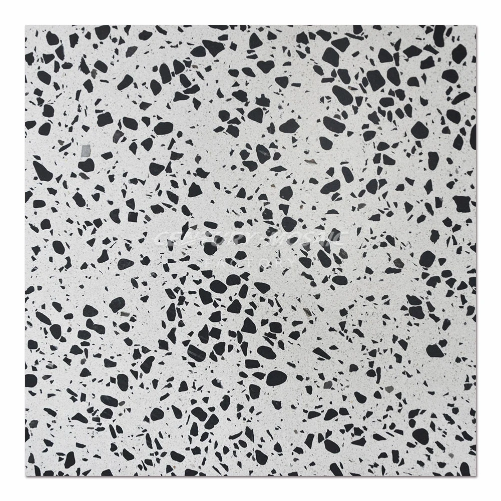 Polished Black Terrazzo Tile Price for Sink - Monolithic Terrazzo