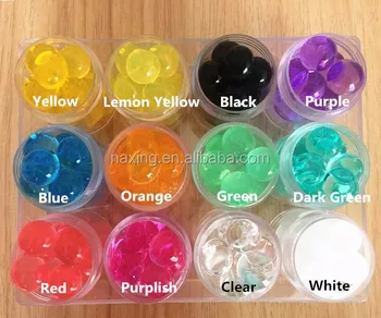 Round Type Water Absorbing Polymer Balls For Sensory Toys - Buy Round ...