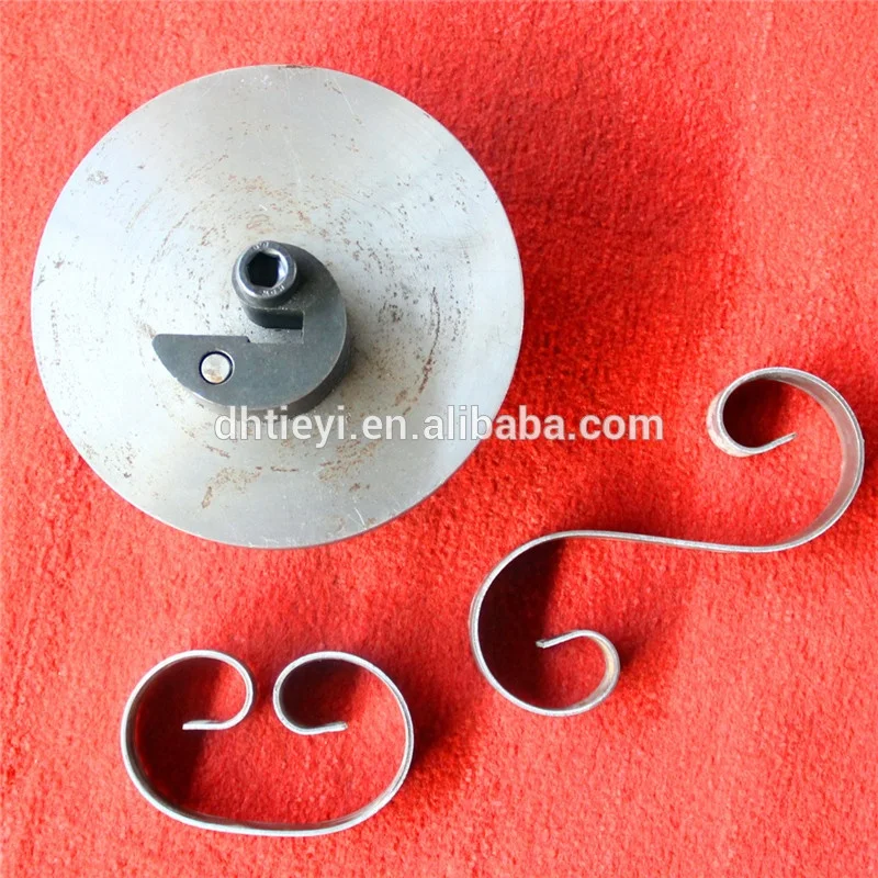 Manual Scroll Bender - Decorate Pipe Forming Machine