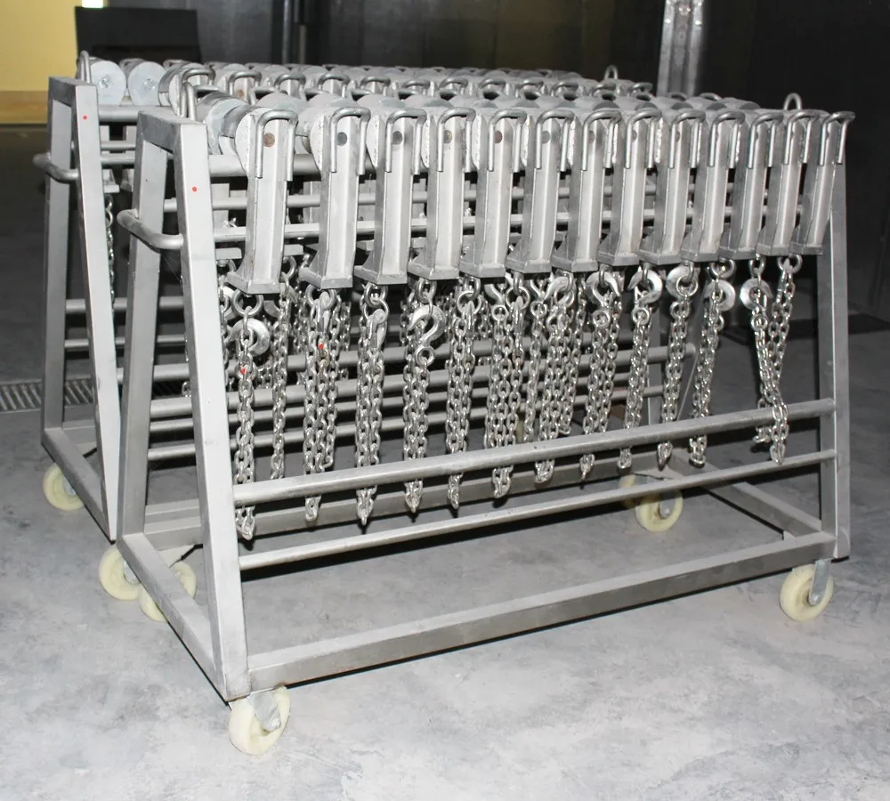 Butcher Hook Cattle Livestock Slaughterhouse Equipment Bleeding Shackle ...
