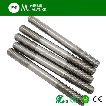 M27 M30 M33 M36 Stainless Steel Double Thread Stud Bolt Din938 - Buy ...