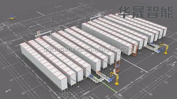 Using Fire Protection Stacker Crane For Asrs Warehouse Automatic ...