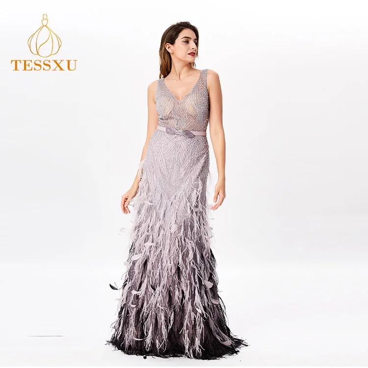 Famous Designer Original Design Brazilian A-line Formal Evening Dress ...