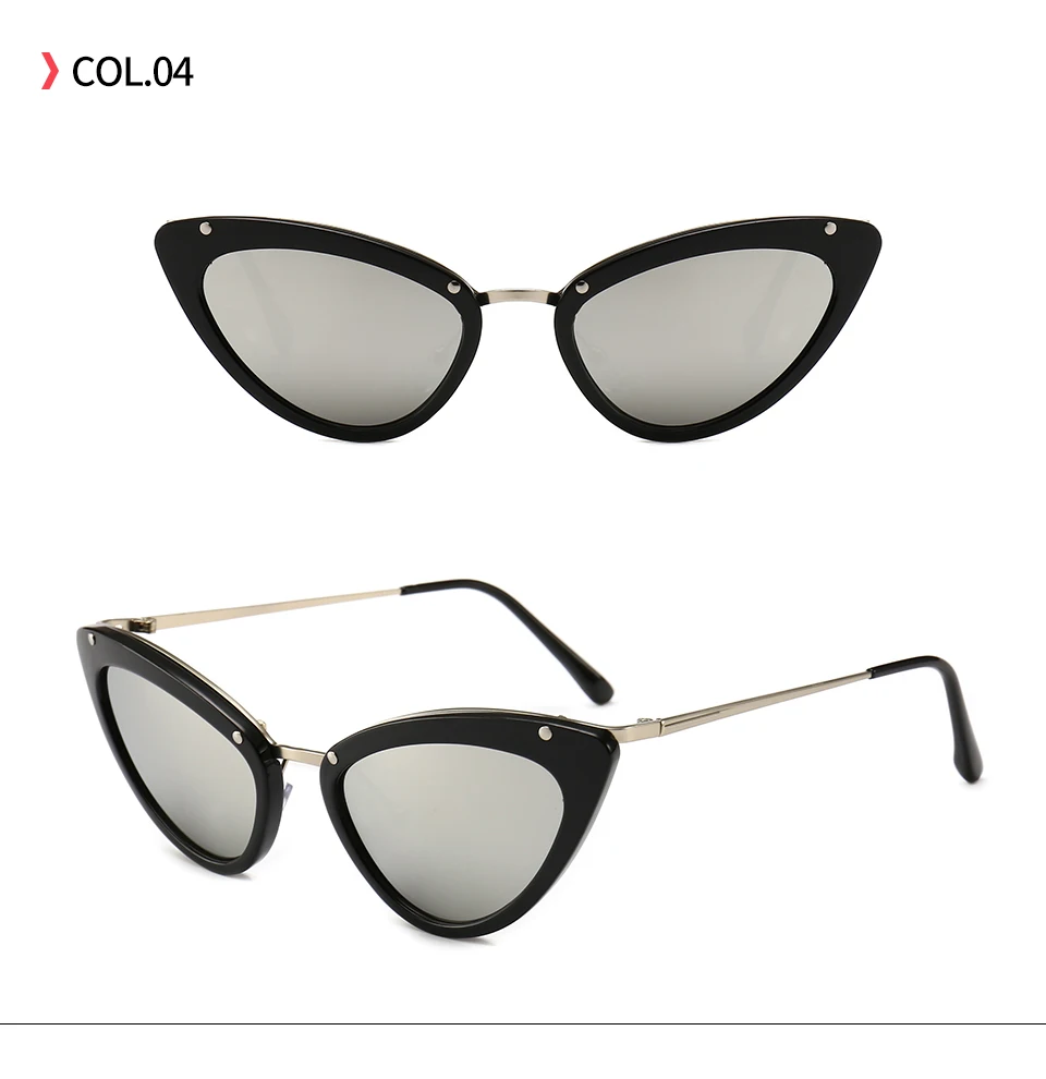 22040 Superhot Eyewear 2018 New Women Cateye Sun Glasses Cute Lady ...