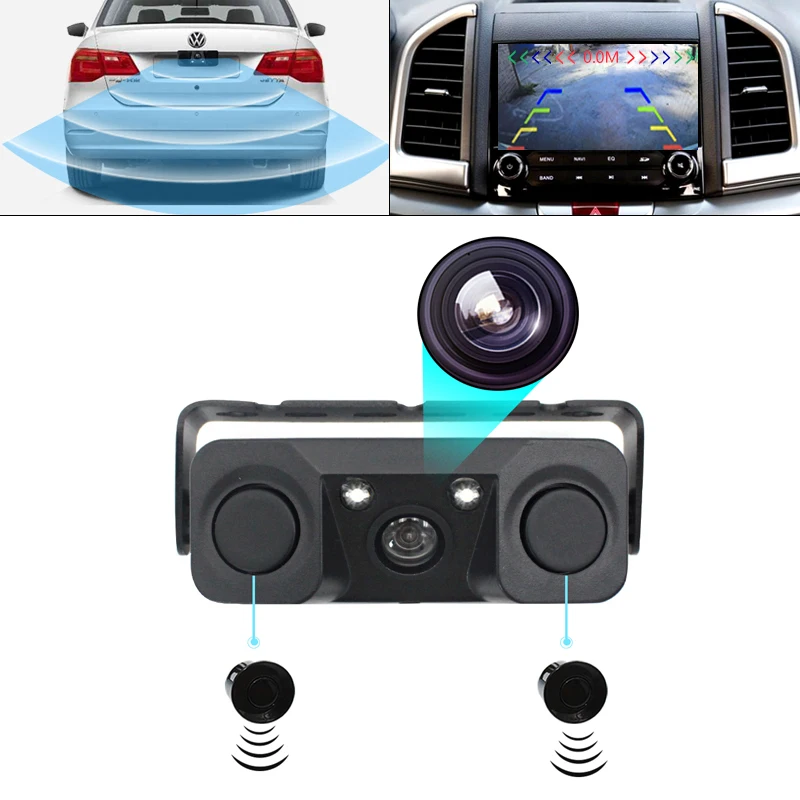 Car Rear View Camera Dc12v Reversing Parking System Rearview Monitor ...