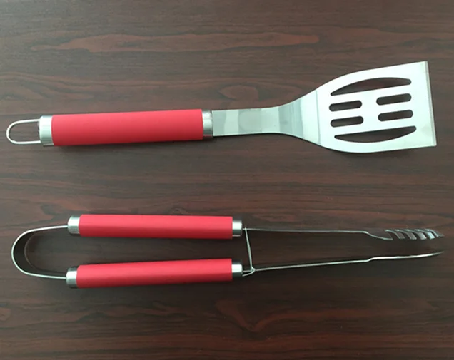 Commercial Pp Handle 5 Pieces Bbq Tool Set Kit / Snap On Tools Bbq Set ...