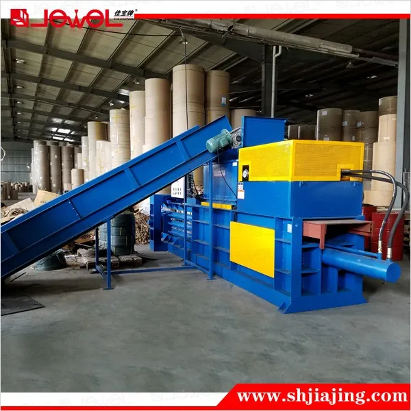 Jpw-bc Series Horizontal Waste Paper Scrap Automatic Press Baller - Buy ...