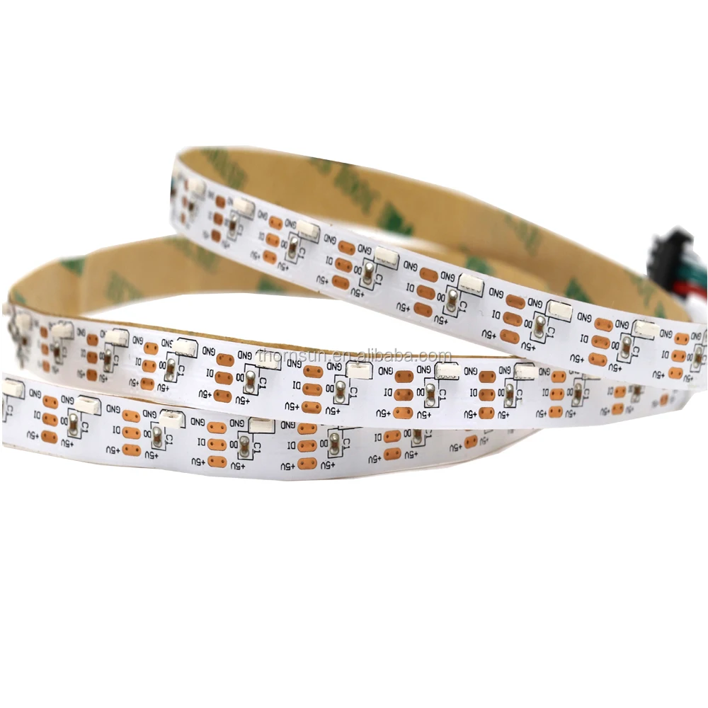 Lado De Smd4020 Direccionable Individualmente Pixel Led 5m Sk6812 ...