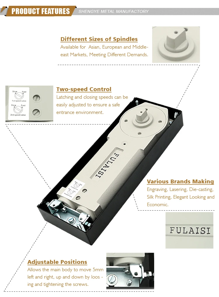 Hot Sales Tempered Glass Sliding Door Stainless Steel Satin Finishing ...