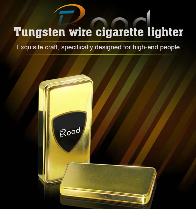 Eroad Nifty Windproof Flameless Rechargeable Electronic Slide USB ...