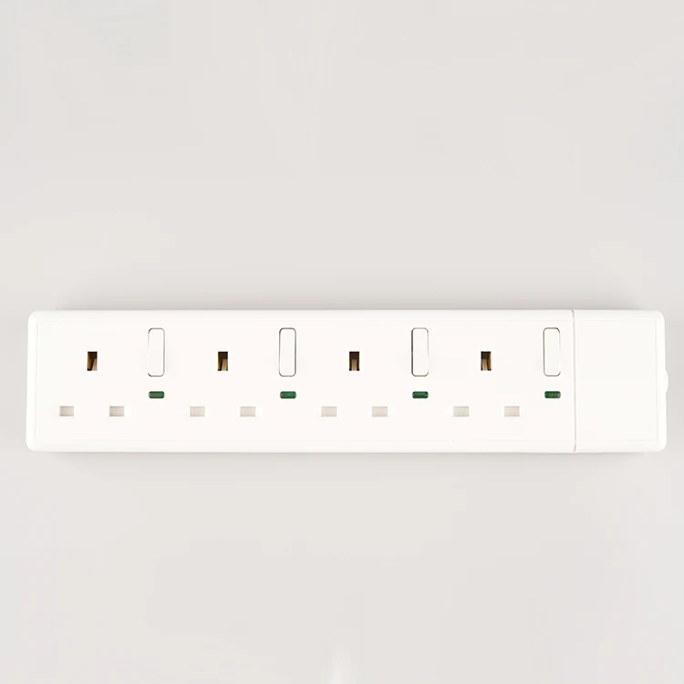 Individual Switch Customize Extension Socket With 13a Fused Plug Top ...