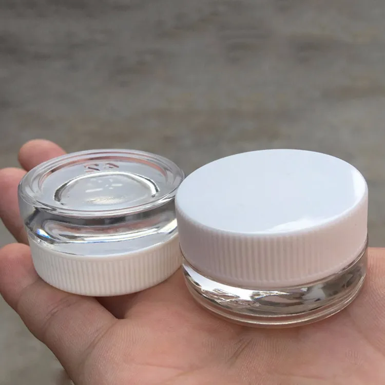 High Quality Low Profile 3ml 5ml 10ml Wax Weed Oil Rosin Dab Jar Air ...