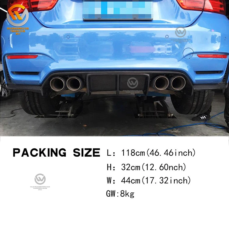 Improve BMW F80 M3 & F82 M4 Performance with LCK Rear Diffuser