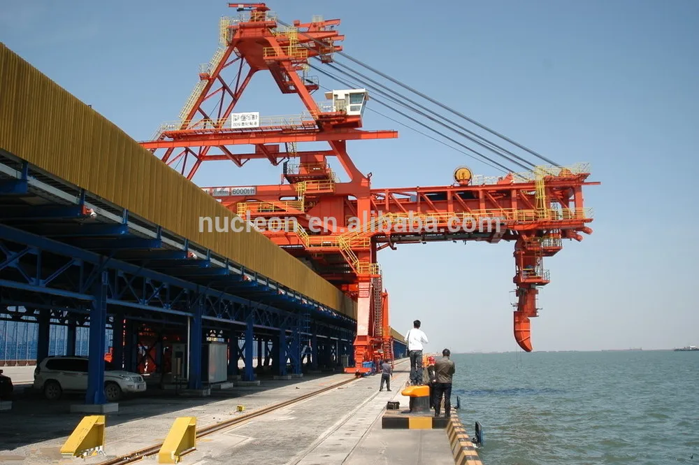 Coke Bulk Cement Coal Continuous Ship Unloader and Ship Loader Crane ...