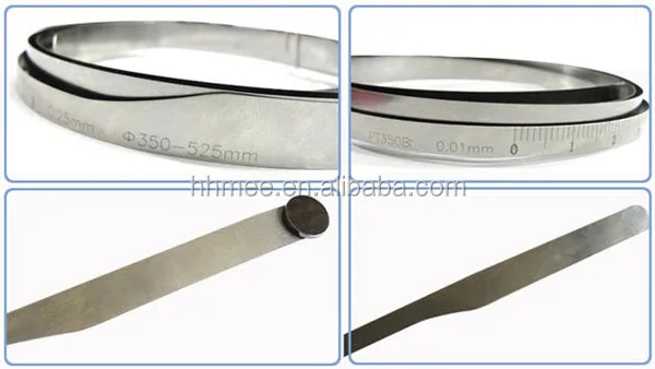Stainless Steel Tape - Precision Pipe Diameter Measuring Tool