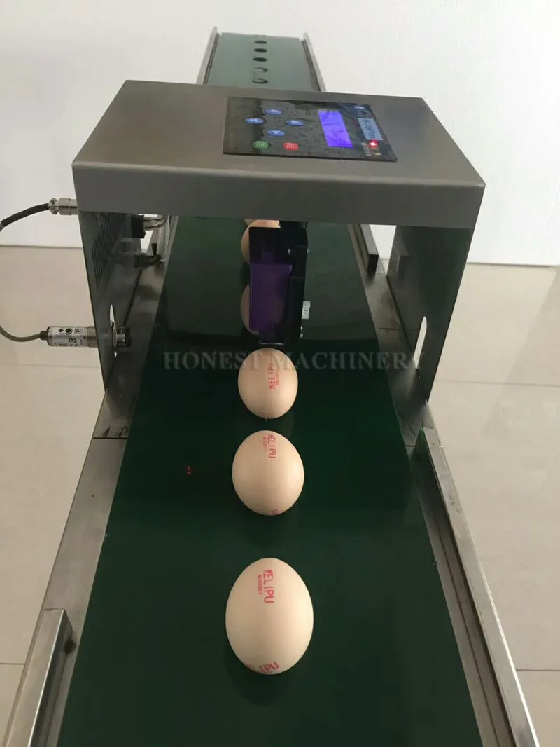Automatic Inkjet Egg Printing Machine / Egg Stamping Machine - Buy Egg ...