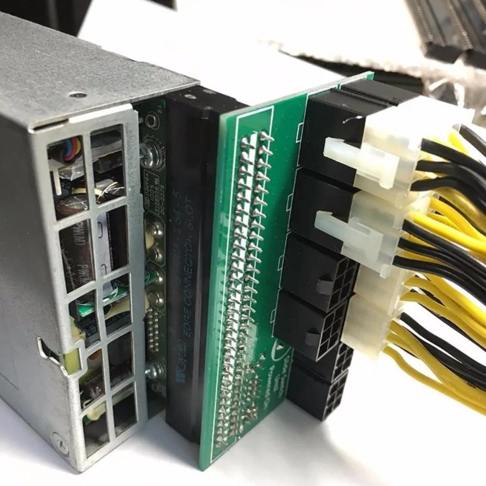 Rgeek 50cm 6 Pin 8 Pin Pc Computer Mini Pc Itx Atx Psu Breakout Board ...