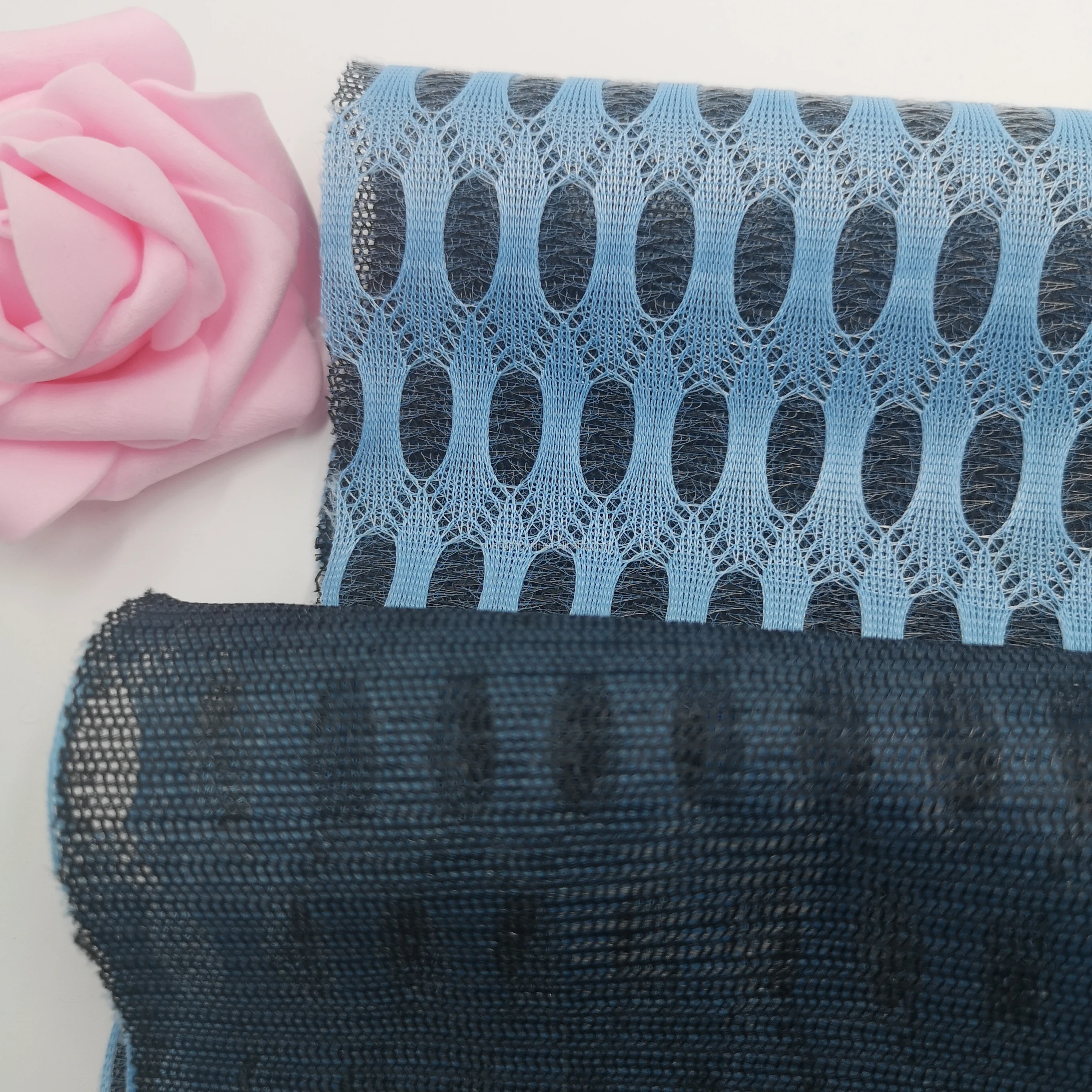 Big Hole 4d Mesh Fabric 4d Air Mesh Fabric For Bedding Polyester Fabric ...