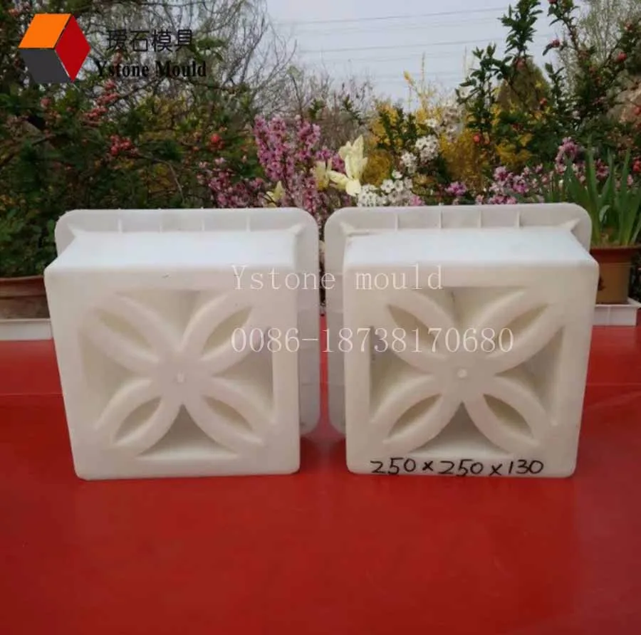 Barrier Precast Concrete Fence Plastic Mold - Buy Concrete Fence Mold ...
